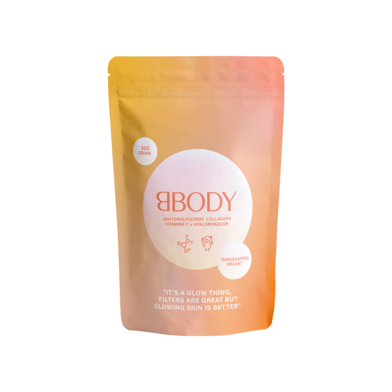 Bbody Hydrolyzed Collageen + vitamine c + hyaluronzuur – Frutti Skin